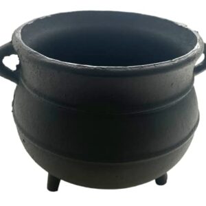 Crystalo - Cast Iron Cauldron Size- 7 "D