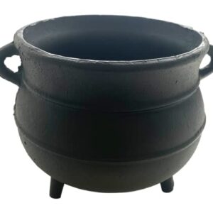 Crystalo - Cast Iron Cauldron Size- 7 "D