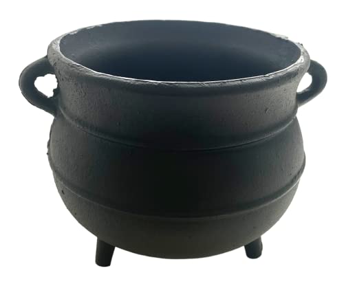 Crystalo - Cast Iron Cauldron Size- 7 "D