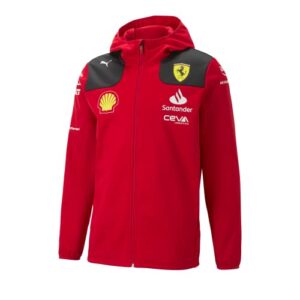 puma scuderia ferrari - 2023 team softshell - men - red - size: l