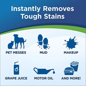 BISSELL InstaClean Oxy Pet Spot and Stain Remover with Brush Head, 4 pack, 17409