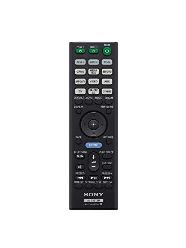 Sony STR-AN1000 7.2 CH Surround Sound Home Theater 8K A/V Receiver: Dolby Atmos, DTS:X, Digital Cinema Auto Calibration IX, Bluetooth, WiFi, Google Chromecast, Spotify connect, Apple AirPlay, HDMI 2.1