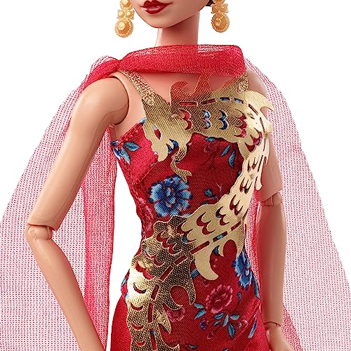 Barbie Doll, Anna May Wong for Barbie Inspiring Women Collector Series, Barbie Signature, Red Gown