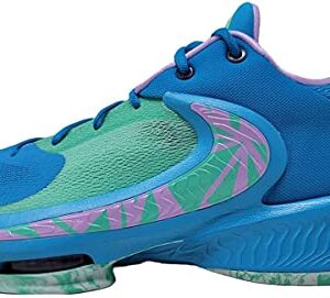 Nike Men's Zoom Freak 4 Basketball Shoes, Laser Blue/Lilac-Light Menta, 10 M US