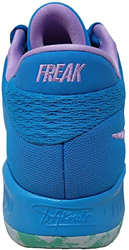 Nike Men's Zoom Freak 4 Basketball Shoes, Laser Blue/Lilac-Light Menta, 10 M US