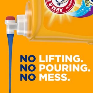 Arm & Hammer Plus OxiClean Odor Blasters Fresh Burst, 128 Loads Liquid Laundry Detergent, 166.5 Fl oz