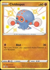 pokemon - clobbopus sv072/sv122 - shining fates - shiny vault - card