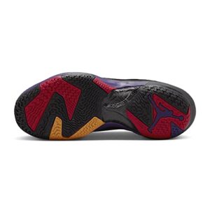 Jordan Boy's Air Jordan XXXVII (Big Kid) Black/True Red/Club Purple/Dark Charcoal 4 Big Kid M