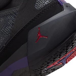 Jordan Boy's Air Jordan XXXVII (Big Kid) Black/True Red/Club Purple/Dark Charcoal 4 Big Kid M