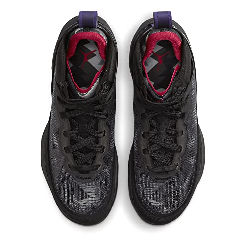 Jordan Boy's Air Jordan XXXVII (Big Kid) Black/True Red/Club Purple/Dark Charcoal 4 Big Kid M