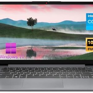 Lenovo 2023 Flagship IdeaPad 3i Laptop 14" FHD Screen, Dual-core Intel i3-1115G4 Processor (Upto 4.10 GHz), 12GB RAM, 512GB NVMe SSD, Wi-Fi 6, Bluetooth, 4-in-1 Card Reader, Win 11+HubxcelAccessory