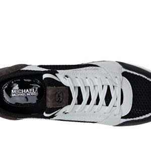 Michael Kors Billie Knit Trainer Black/Optic White 6.5 M