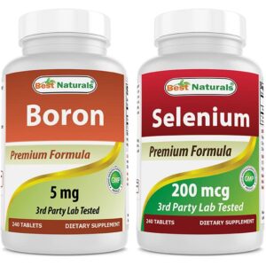 Boron 5 mg & Selenium 200 mcg