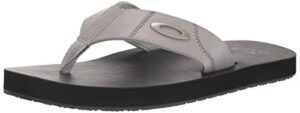 oakley men's flip-flop, lunar rock, 12