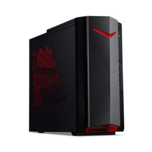 Acer Nitro 50 Gaming Desktop, Intel Core i5-12400F, NVIDIA GeForce GTX 1650, 16GB RAM, 1TB PCIe SSD, HDMI, RJ45, Wired KB & Mouse, Wi-Fi 6, Windows 11 Home, Black, (Nitro N50-640)