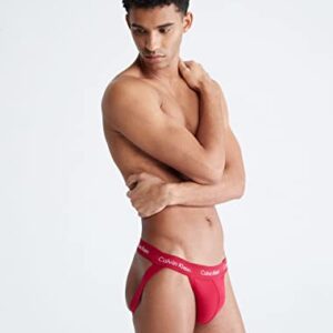 Calvin Klein Men's The Pride Edit 5-Pack Underwear, Cherry Tomato, Persian RED, Lemon Lime, Aqua Green, Blue AMBIENCE, XL