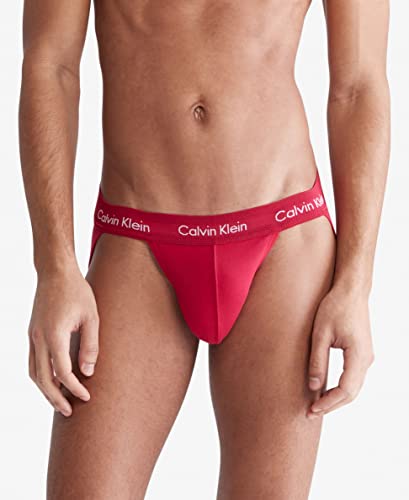 Calvin Klein Men's The Pride Edit 5-Pack Underwear, Cherry Tomato, Persian RED, Lemon Lime, Aqua Green, Blue AMBIENCE, XL