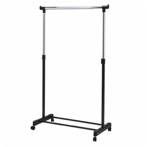 eyhlkm adjustable rolling clothes hanger coat rack floor hanger storage wardrobe clothing drying racks with shoe rack