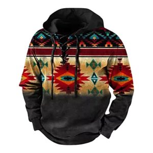 mens fashion blouse fleece casual sweatshirt comfortable loose drawstring hoodies top mid-weight print pullover generic custom crewneck menswear mens small black hoodie 15