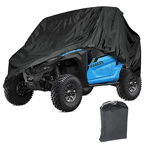 YONQIFON Yamaha UTV Cover 2 Seats, All-Weather Protection Waterproof Outdoor Heavy Duty Side by Side Covers Compatible with Yamaha Rhino 660,Viking 700,Wolverine 1000 850, Kawasaki Mule, Teryx