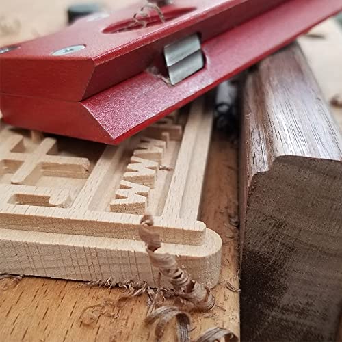 Chamfer Plane for Wood - Edge Corner Flattening Tool with Auxiliary Locator, Woodworking Hand Planer for Quick Edge Planing and radian Corner Plane Trimming (Red)