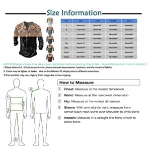 FlekmanArt Mens Shirts Gift for Men Henley Shirts for Men, Aztec Western T Shirt with Button Golf Shirt Spring Summer Underwear Lightweight Tee Marine Corps Gifts for Men Army Green XL