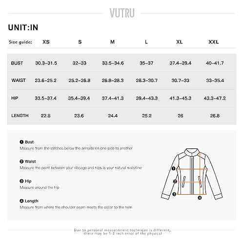 VUTRU Women's Workout Yoga Jacket Full Zip Running Track Jacket