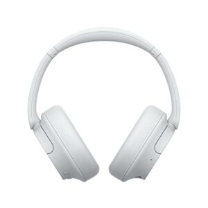 Sony WH-CH720NW Noise Canceling Wireless Bluetooth Headphones - Built-in Microphone - up to 35 Hours Battery Life and Quick Charge - Matte White