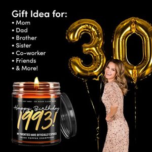 WAX & WIT 30th Birthday Gifts for Her, 30th Birthday Gifts for Him, 30 Year Old Birthday Gifts for Women, Dirty 30 Gifts for Women, Happy 30th Birthday, Gifts for 30 Year Old Men