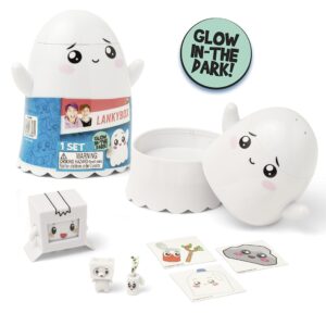 lankybox ghosty glow mystery box ghosty mystery box with 7 exciting toys to discover inside, officially licensed merch