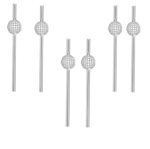 30 pack disco ball straws,70s disco paper straws disco ball decor disco party decorations for 70s retro disco party dance holiday wedding birthday