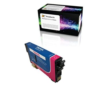 ocproducts remanufactured ink cartridge replacement for epson 924xl for workforce pro wf-c4310 wf-c4810 (magenta)