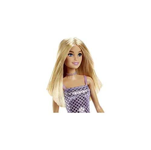 Barbie in A Purple Polka Dot Dress