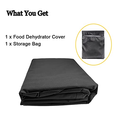 Food Dehydrator Cover, Dustproof Cover for COSORI Food Dehydrator (50 Recipes) Nylon Fabric Wateproof Fruit/Veggie Dryer Protective Cover