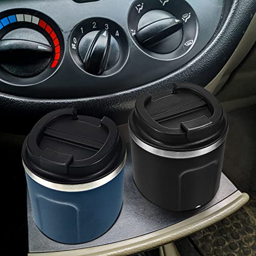 8 Pcs 17 oz Tumbler Insulated Travel Mug with Lids Vacuum Thermal Leakproof Coffee Cup Stainless Steel Double Walled Insulated Coffee Tumbler Portable Reusable Coffee Bottle for Hot Cold Drinks