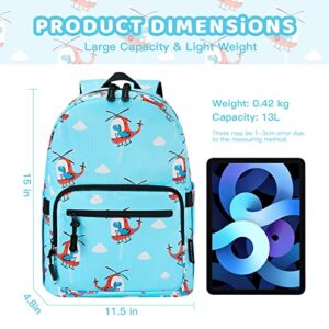 JOYHILL Kids Backpacks, Cute Lightweight Water Resistant Preschool Backpack, Adjustable Shoulder Straps for Boys Girls