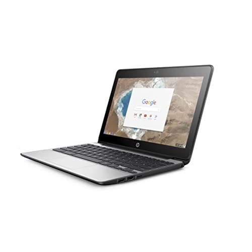 HP Chromebook 11 G5 11.6" 4GB 16GB eMMC Celeron® N3060 1.6GHz ChromeOS, Gray (Renewed)