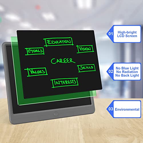 Wicue 15 inch LCD Writing Tablet, Magic Drawing Tablet for Kids and Adults (Gary)