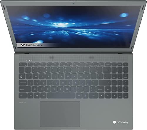 Gateway 15.6" FHD Ultra Slim Laptop, Quad-Core Pentium Silver N5030 up to 3.1GHz, 4GB RAM, 128GB eMMC, WiFi, Bluetooth, Hugo Tech Mart, Charcoal, Win11 (Renewed)