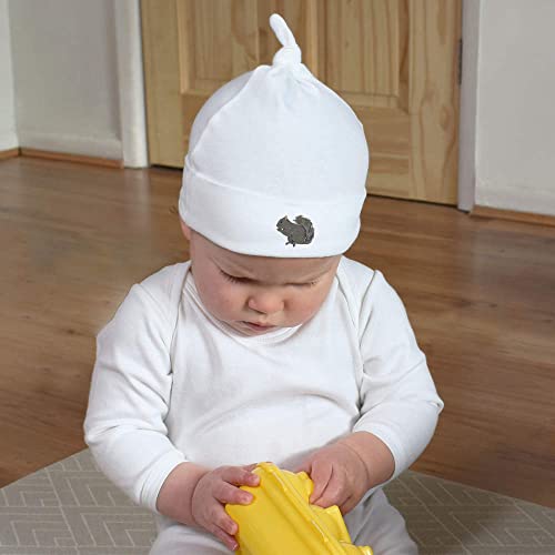 'Squirrel Eating Acorn' Baby Beanie Hat (BH00020194)