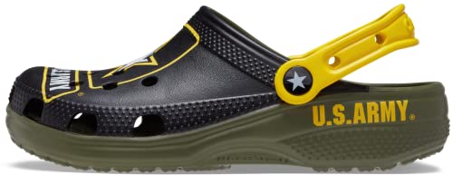 Crocs Unisex Classic United States Military Clogs, Army, 11 US Men