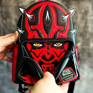 Loungefly Star Wars Darth Maul Sith Cosplay Womens Double Strap Shoulder Bag Purse