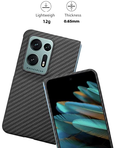 GIMENOHIG Ultra Thin and Light Carbon Fiber Case for Oppo Find N2 (for Oppo find n2)