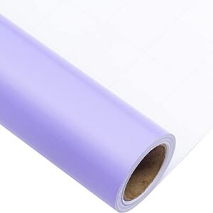 LeZakaa Violet Wrapping Paper Roll - Solid Colored Paper for Birthday, Valentine's, Mother's Day, Holiday - 17 inches x 32.8 Feet (47.23 sq.ft.)