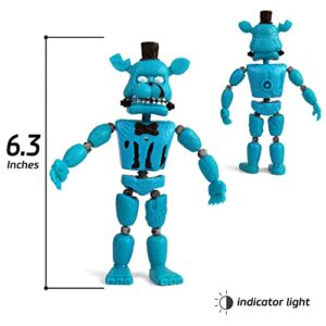 Toysvill Inspired by Five Nights at Freddy's | Pirates | Freddy's Action Figures Toys (FNAF) Set of 5 [Freddy, Bonnie, Fazbear, Curse of Dreadbear and Captain Foxy]