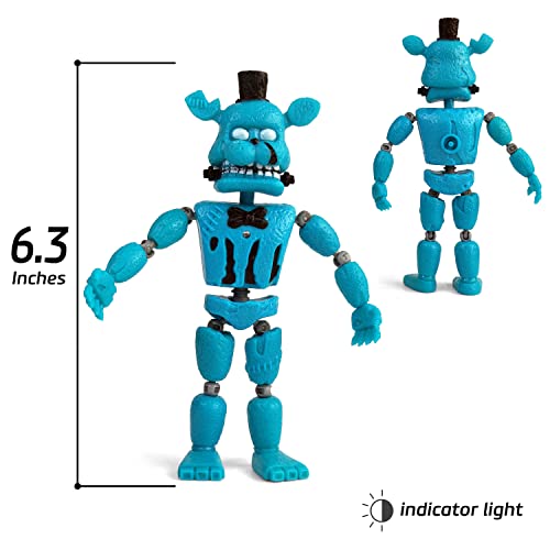 Toysvill Inspired by Five Nights at Freddy's | Pirates | Freddy's Action Figures Toys (FNAF) Set of 5 [Freddy, Bonnie, Fazbear, Curse of Dreadbear and Captain Foxy]