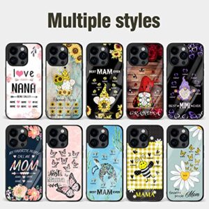 Customize Name Phone Cases Cute for iPhone 11 12 13 14 Pro Max Plus Mini Xr Xs, Samsung Note 7 8 9 10 20 S21 S22 S23 Ultra Plus, Moto 20 Pro Lite, Pixel 4 5 6 7 Pro, LG (Bee Gnome)