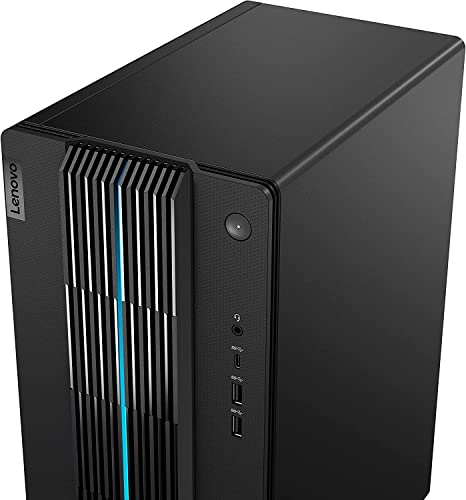 Lenovo 2023 Newest IdeaCentre 5i Gaming Desktop, 12th Intel i5-12400, 8GB DDR4 RAM, 512GB SSD, 1TB HDD, NVIDIA GeForce RTX 3050 Graphics, Mouse&Keyboard, Windows 11 Home, Black, Bundle with JAWFOAL