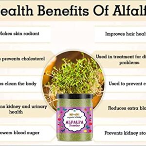 Desko Alfalfa Grass Powder - 200 GM