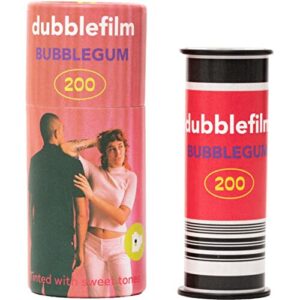 dubble film bubblegum 200 color negative film (120 roll, 24 exposures)